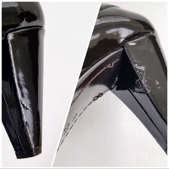 Coach | Shoes | Coach Kandace Brown Patent Leather Heal Loafers | Poshmark